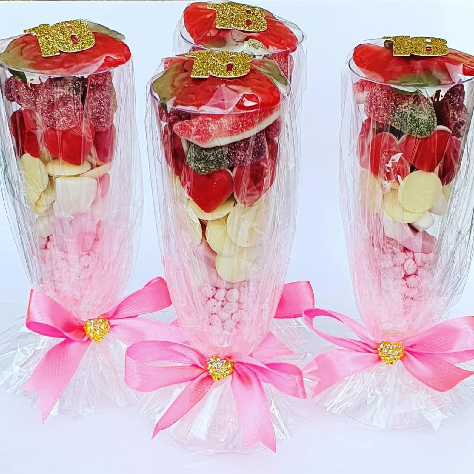 21st Birthday Party Favours Champagne Glass Candy Sweets 16th - Etsy UK