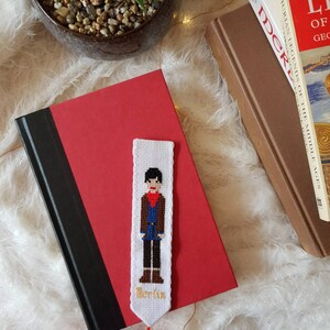 Bookmark - Merlin (BBC Inspired) Character Cross Stitch Bookmark With ...