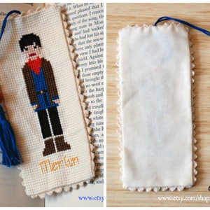 Bookmarks Merlin BBC Characters Cross Stitch Merlin, Arthur, Morgana ...