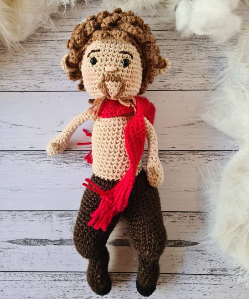 Mr. Tumnus the Faun Doll Inspired by Character From C. S. - Etsy