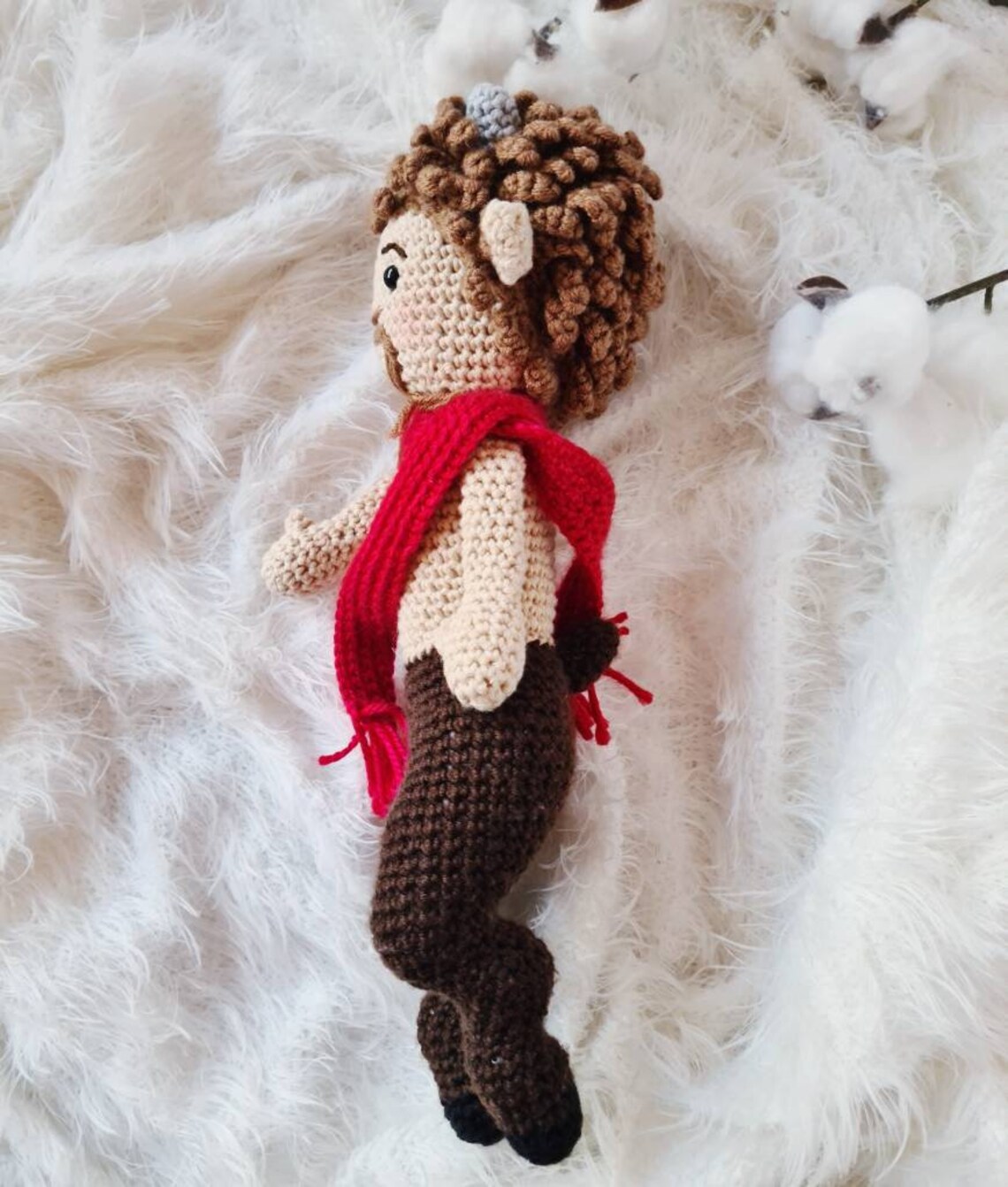 Mr. Tumnus the Faun Doll Inspired by Character From C. S. - Etsy