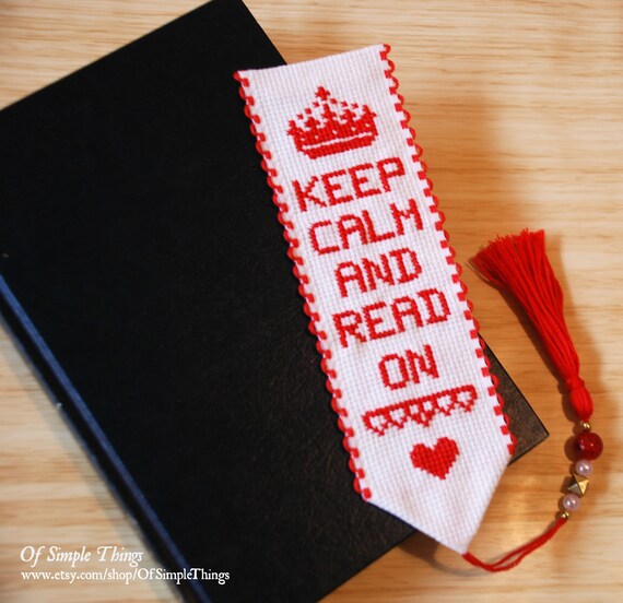 Keep Calm And Read Bookmark