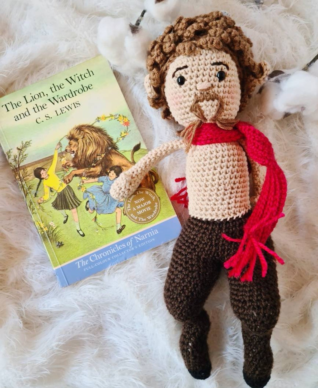 Mr. Tumnus, the Faun, Doll Inspired by Character From C. S. Lewis's ...