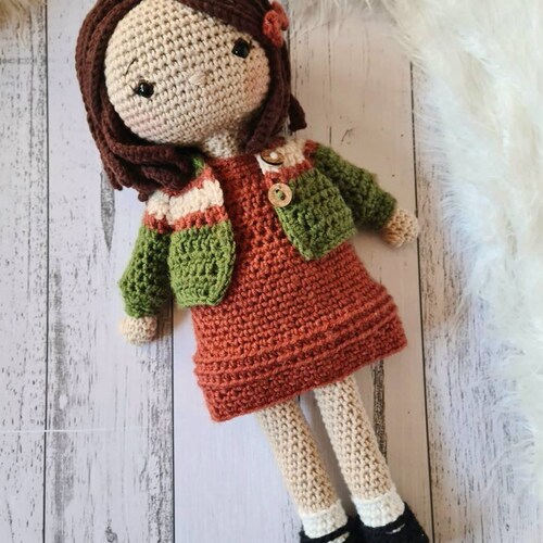 Lucy Doll Crochet Stuffed Girl Toy Lucy Pevensie Doll - Etsy
