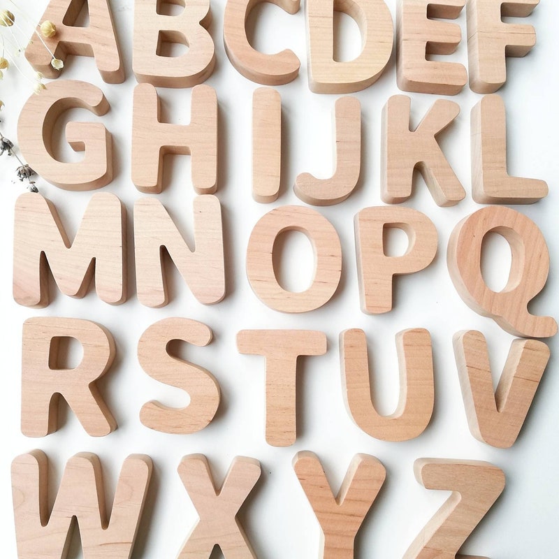 Alphabet Magnets - Etsy