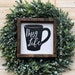Mug Life Coffee Cup Sign for Coffee Station or Coffee Lover Kitchen ...