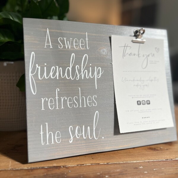 Friendship Sign - Etsy