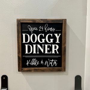 Doggy Diner Open 24 Hours Sign - Etsy