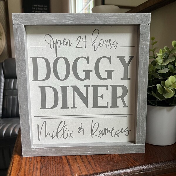 Doggy Diner Sign - Etsy