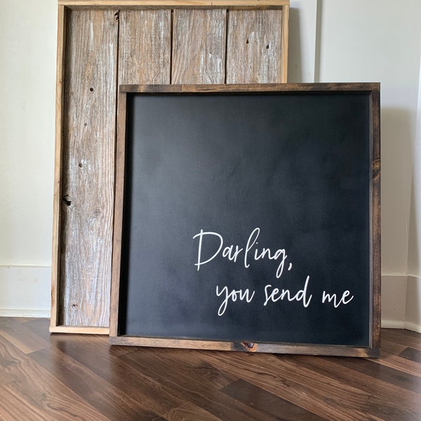 Darling Sign - Etsy