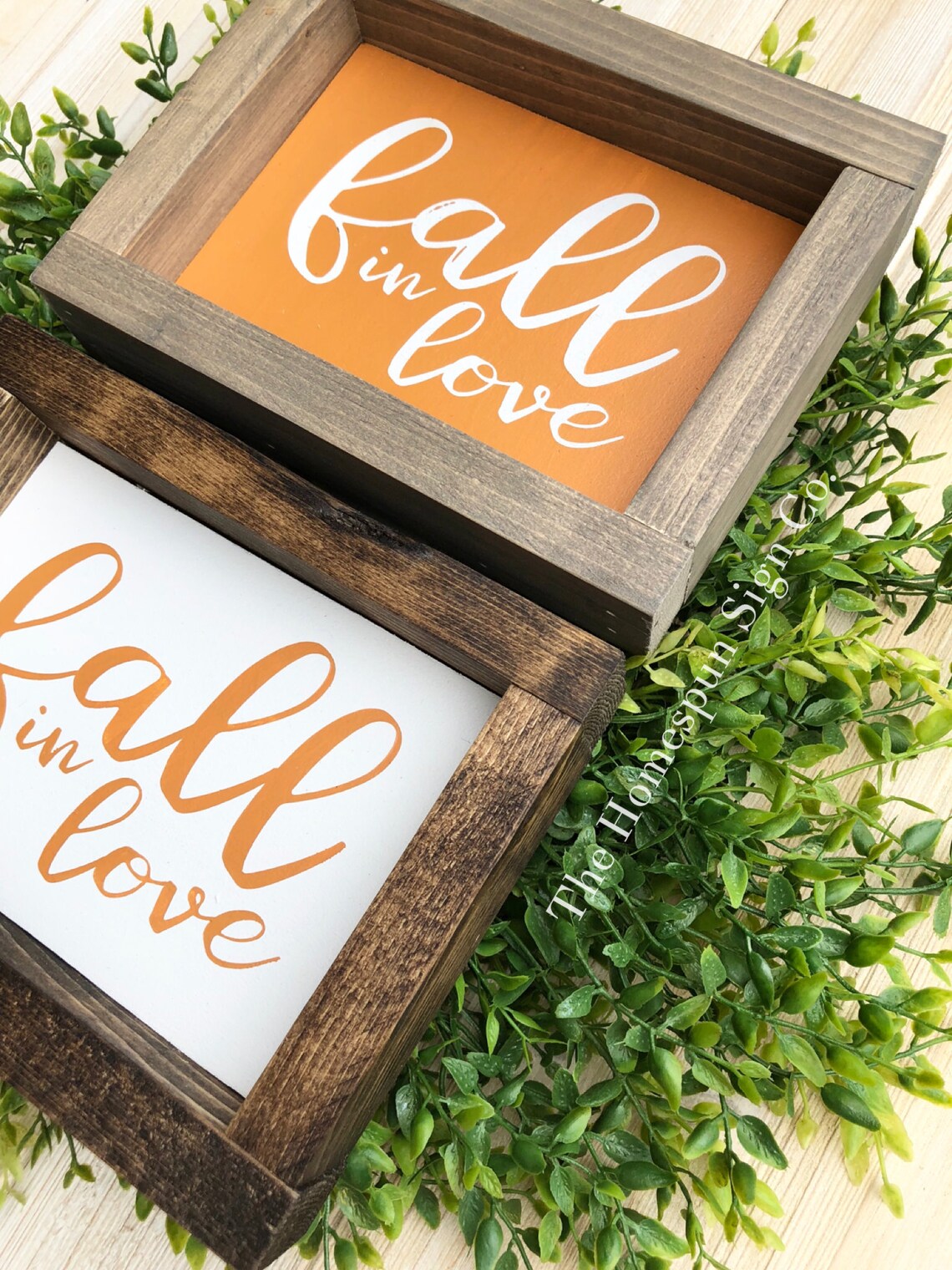 Fall in Love or Pumpkin Everything Fall Decor Perfect Shelf - Etsy