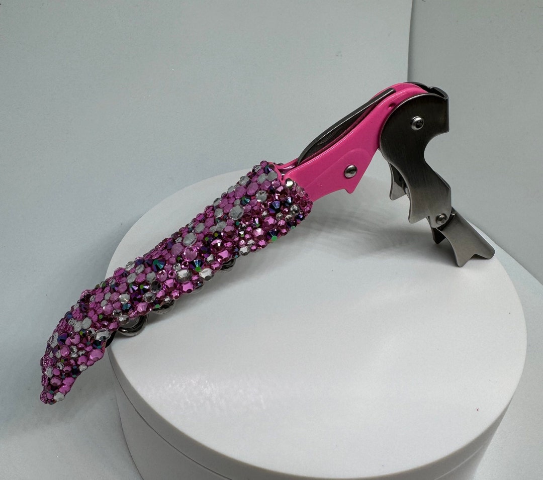 Bejeweled Wine Opener With Foil Cutter and Bottle Opener Gift Present ...