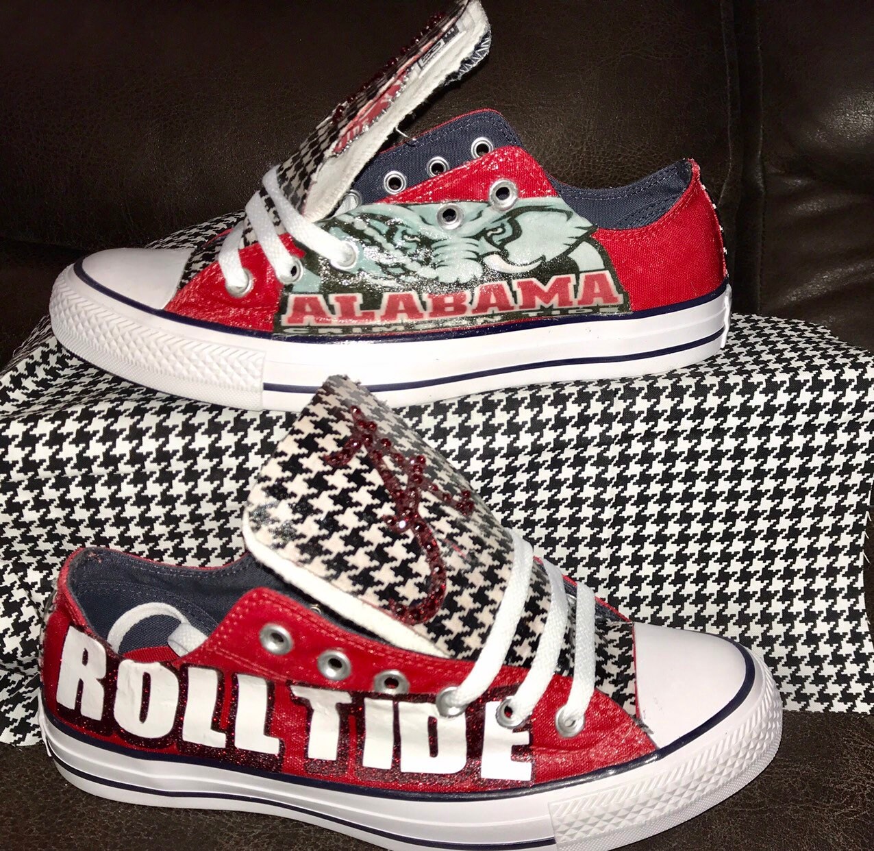 Alabama Crimson Tide Converse Kids - Etsy