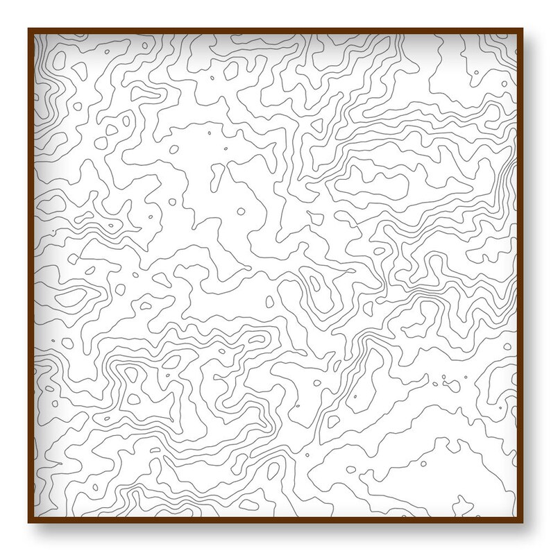 3d Laser Cut Topographic Map Of Okanagan Lake - Map