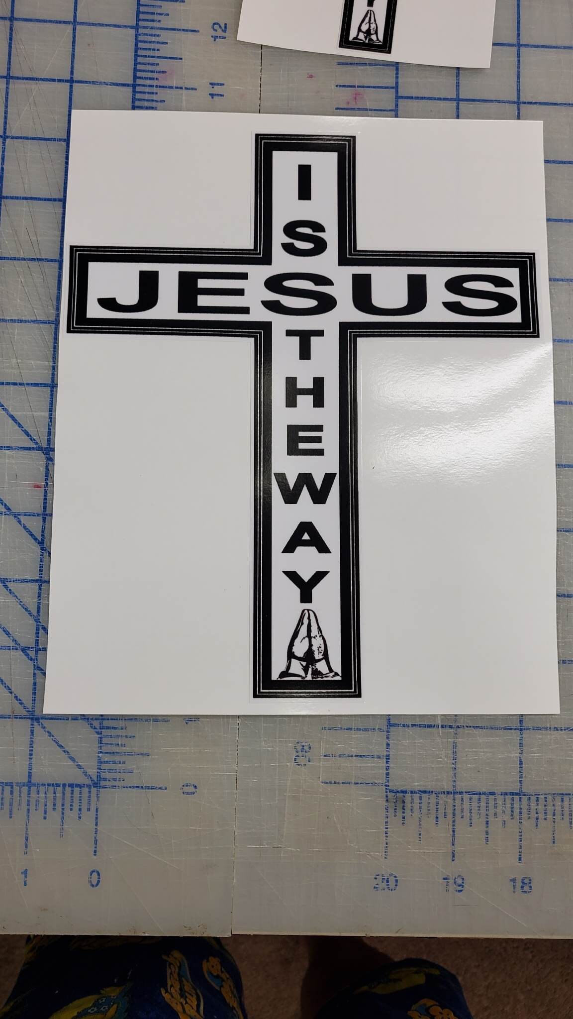 Jesus Cross Sticker, Jesus Cross, Citizen of Heaven, Car Decal ...