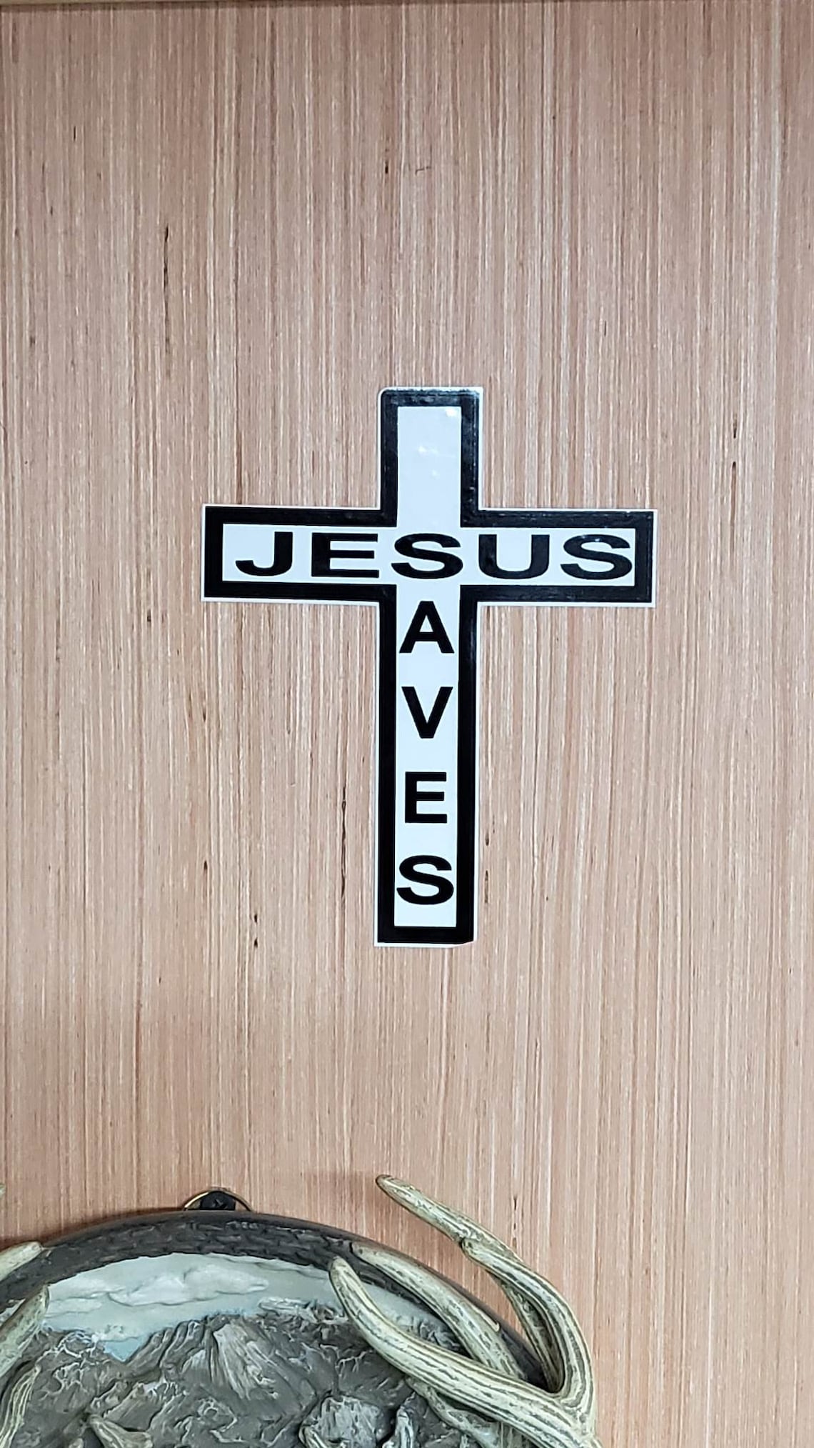 Jesus Cross Sticker Jesus Cross Citizen of Heaven Car - Etsy