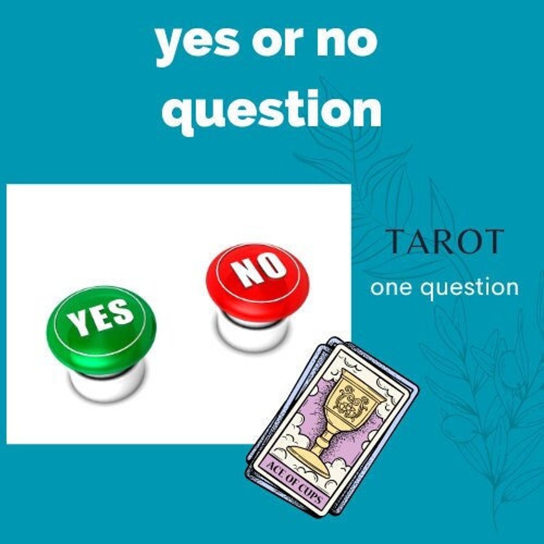 YES OR NO Questions. One Hour Delivery - Etsy