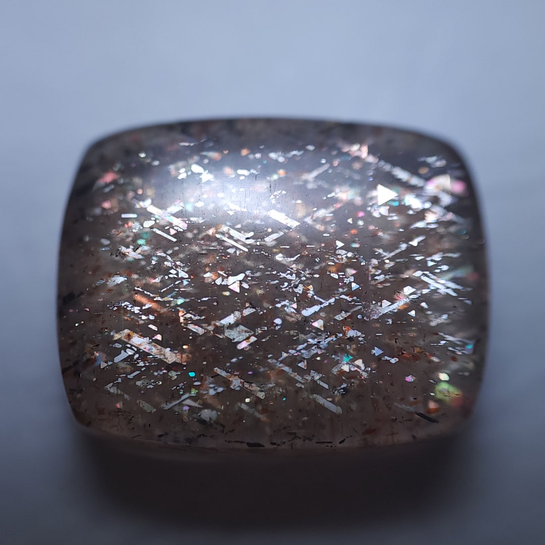 Australian Rainbow Lattice Sunstone Cabochon 15 X 12 Mm A3242 - Etsy