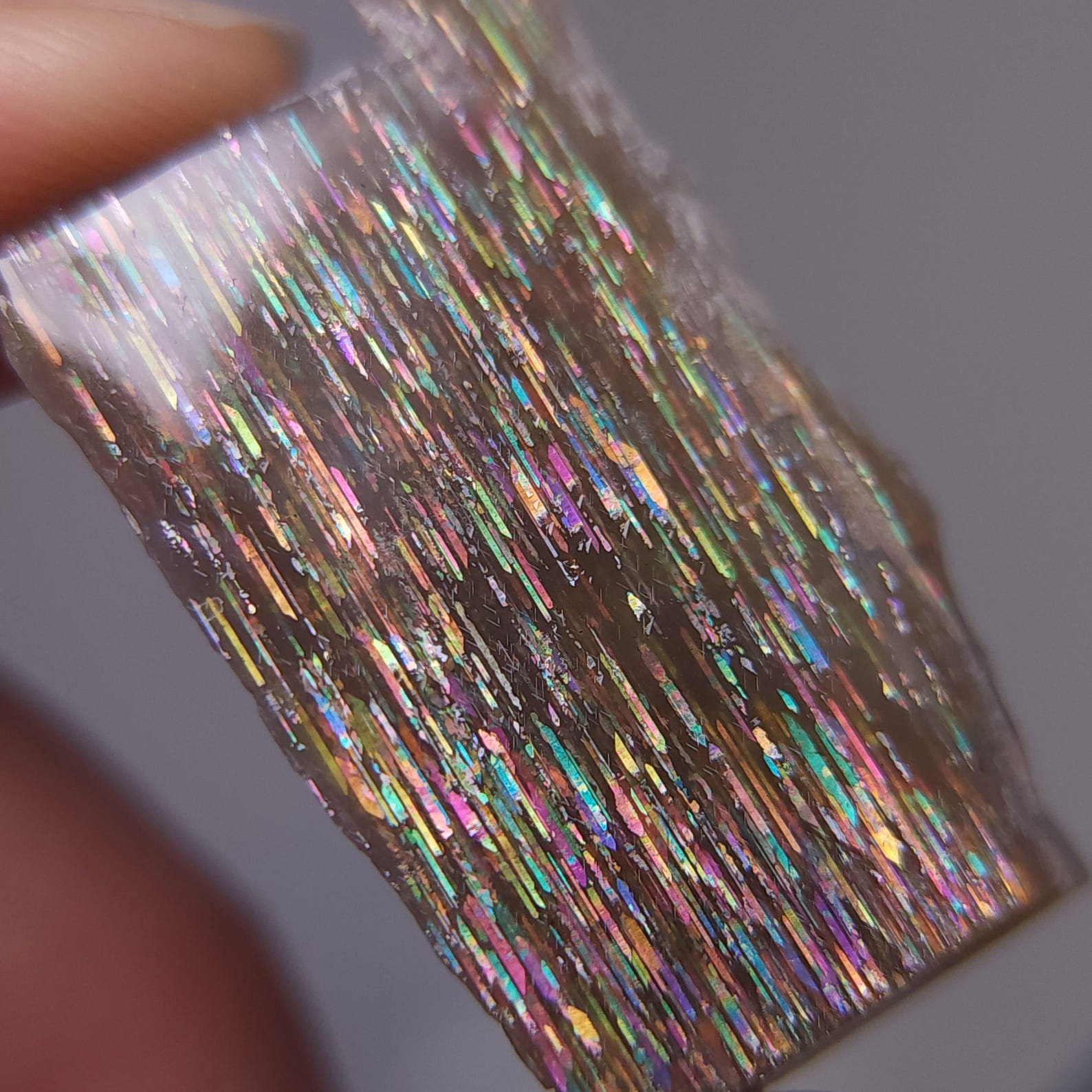 Rainbow Meteor Shower Sunstone Specimen 34x21 Mm A5027 - Etsy