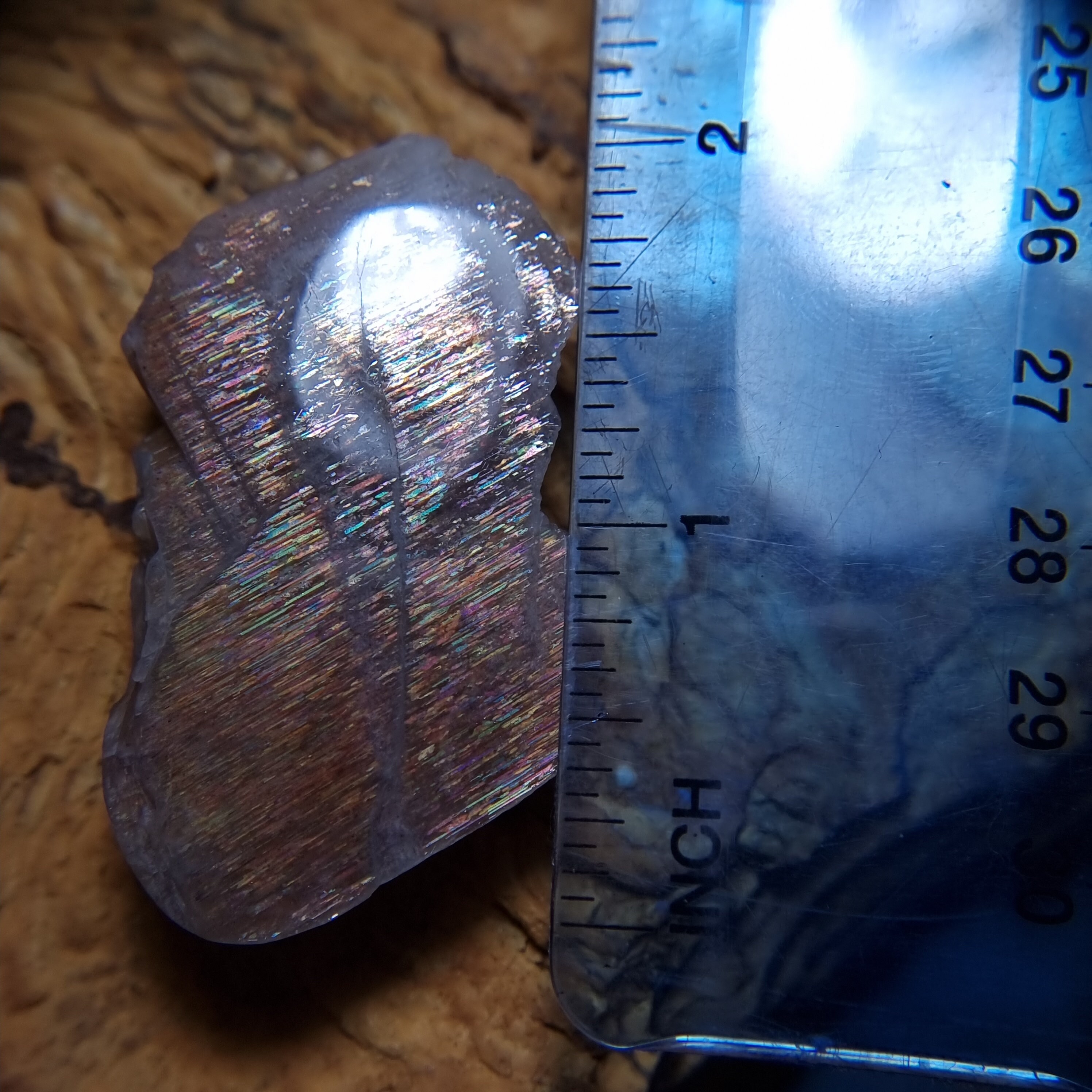 Rainbow Meteor Shower Sunstone Specimen 53x31mm A2450 - Etsy