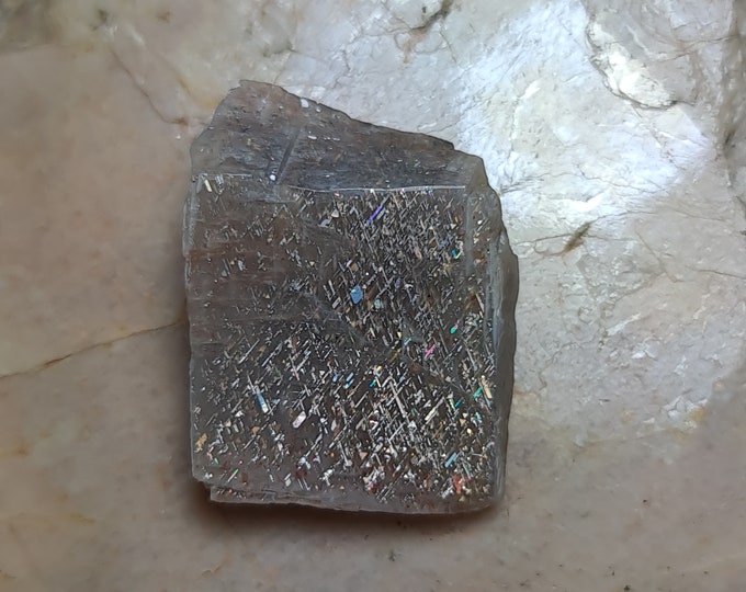 Large Australian Rainbow Lattice Sunstone Specimen 41x32mm A93 - Etsy
