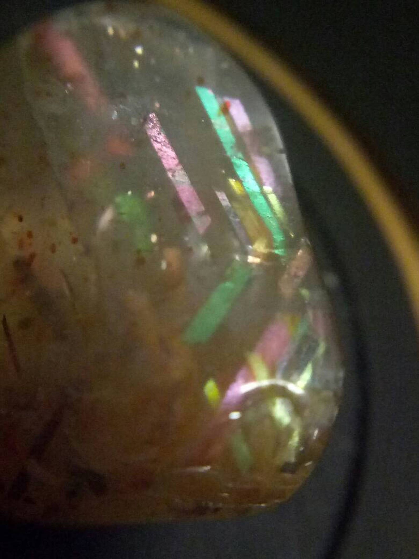 Rainbow lattice sunstone 1.6cm B329 | Etsy