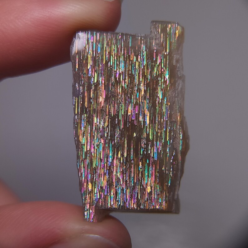 Rainbow Meteor Shower Sunstone Specimen 34x21 Mm A5027 - Etsy