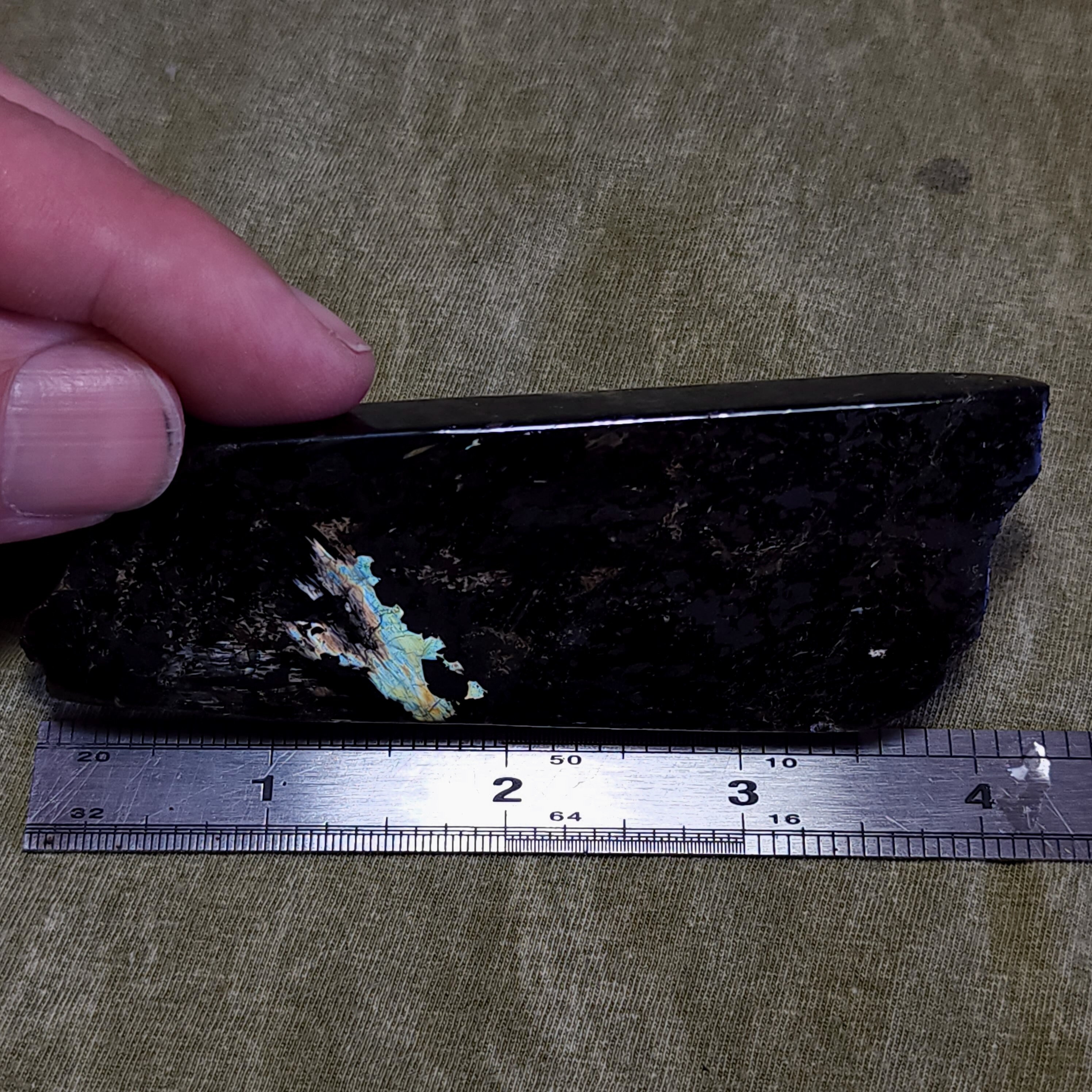 Extra Large Big Blue and Red Flash Nuumite Polished Specimen - Etsy