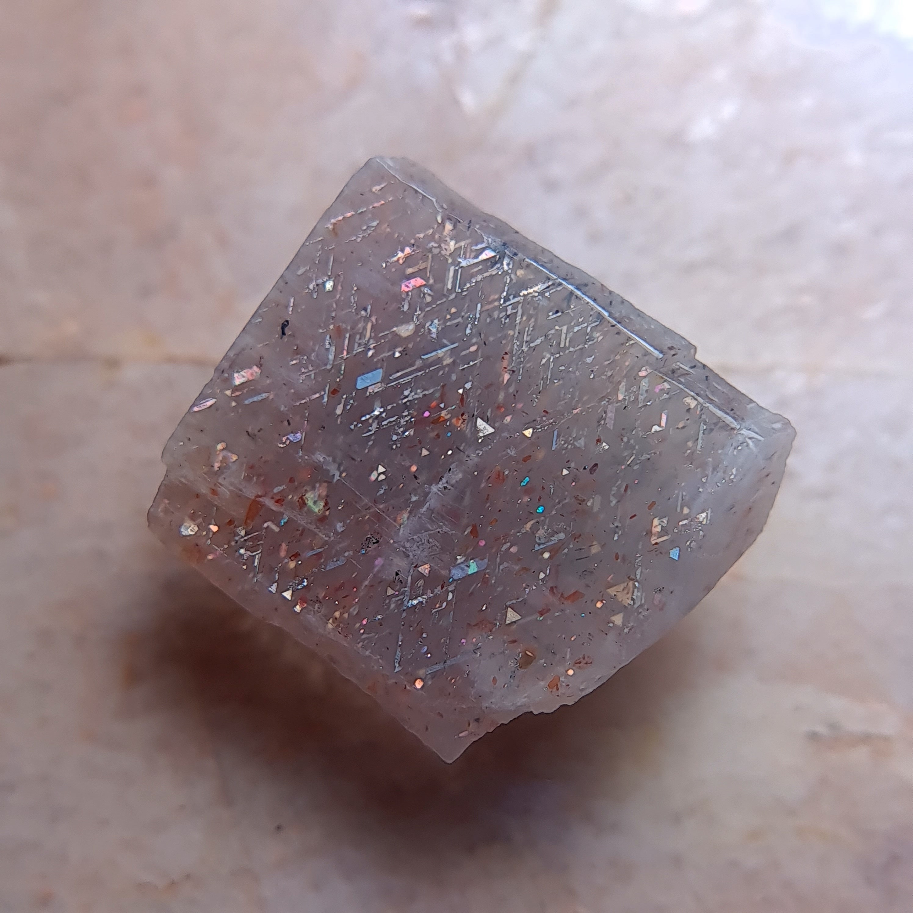 Rainbow lattice sunstone Specimen 13x11mm A1143 Jewelry & Beauty ...