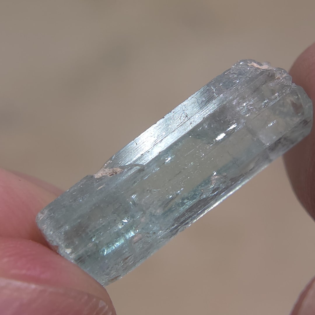 Vanadium Beryl Emerald, Gagdi-gum Pocket, Nigeria 23 X 8mm A4681 - Etsy