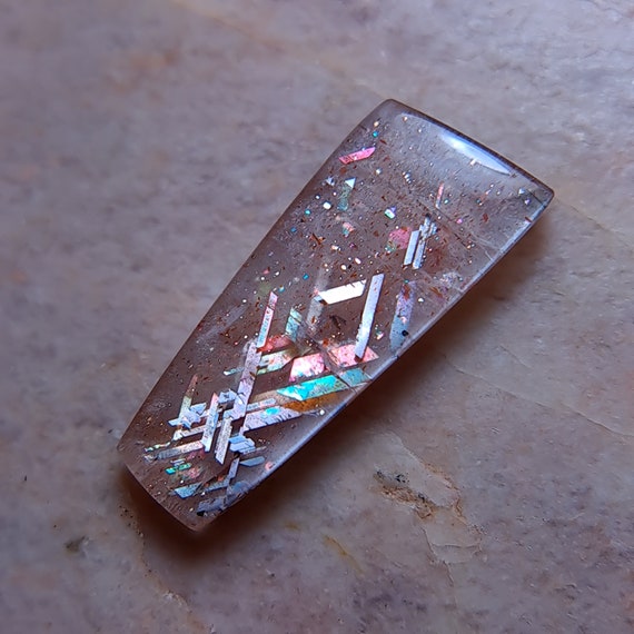 Rainbow Lattice Sunstone Specimen 26x11mm A1813 - Etsy