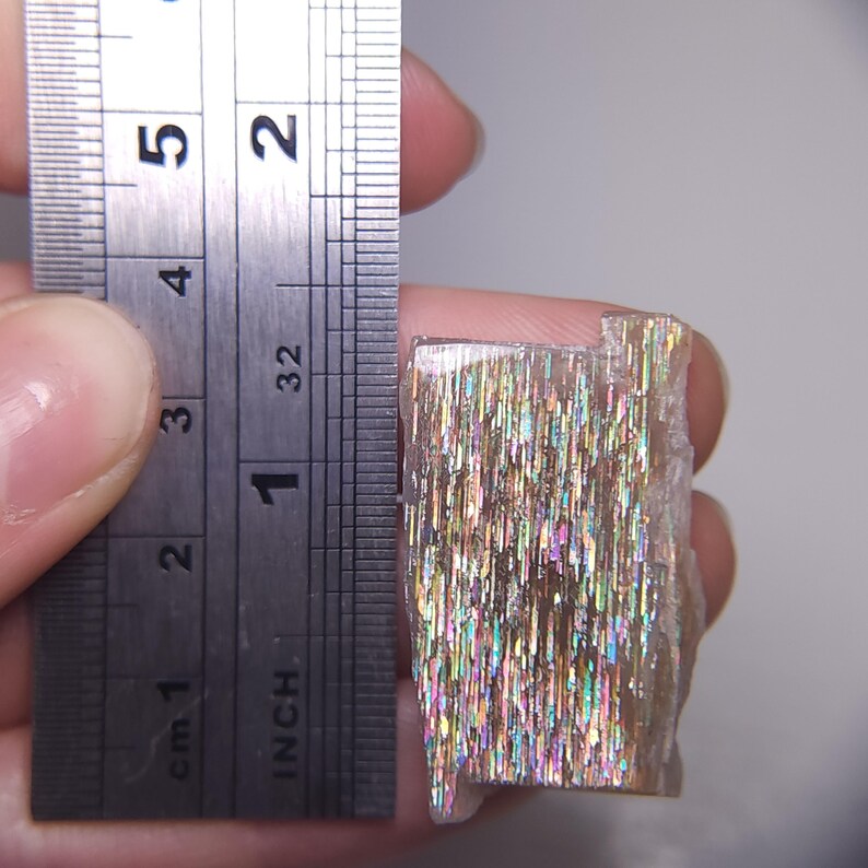 Rainbow Meteor Shower Sunstone Specimen 34x21 Mm A5027 - Etsy