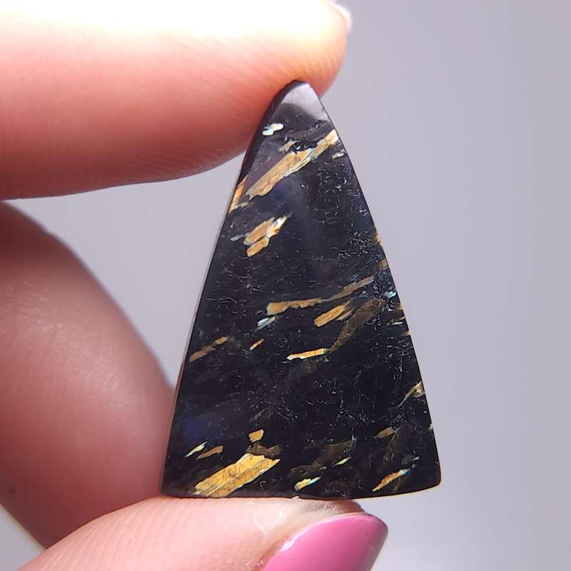 Nuummite Beads - Etsy