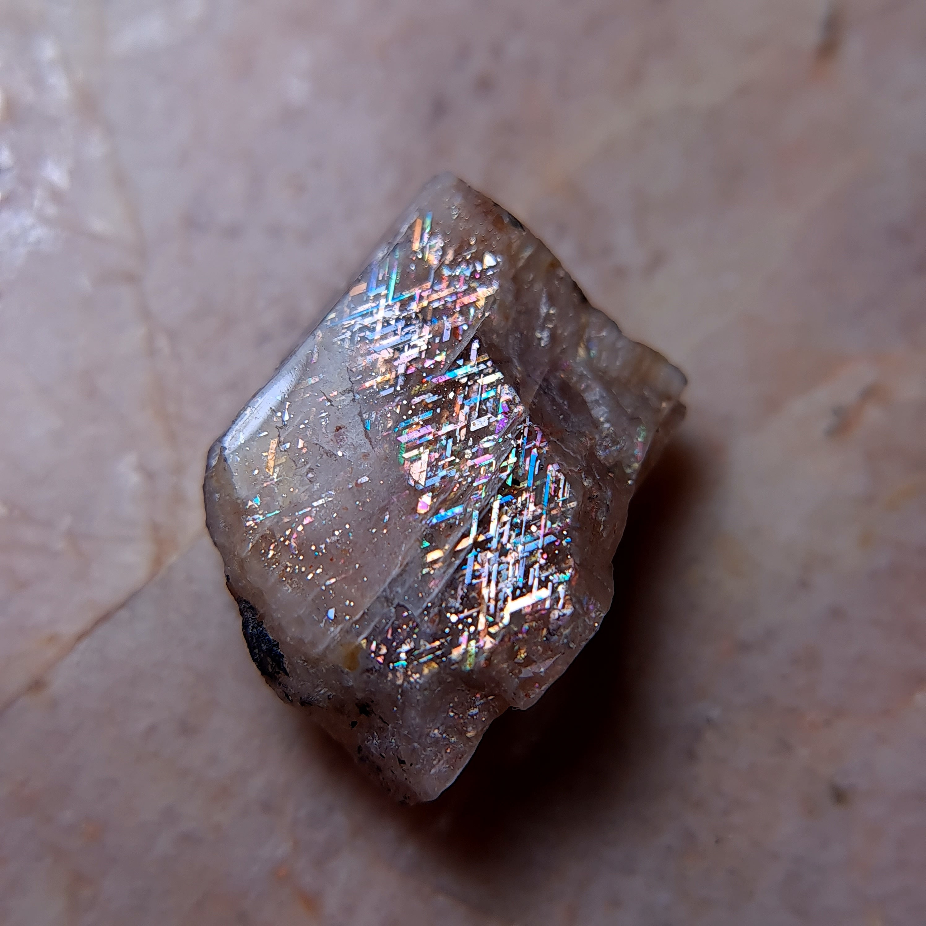 Rainbow lattice sunstone Specimen 13x11mm A1143 Jewelry & Beauty ...