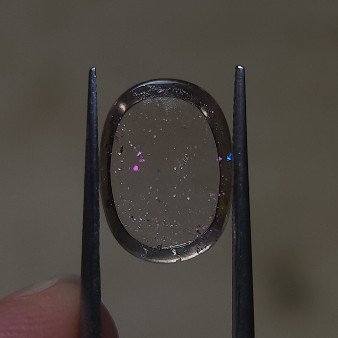 Pink Fire Quartz Covellite Quartz Cabochon 14 X 10mm A4133 - Etsy