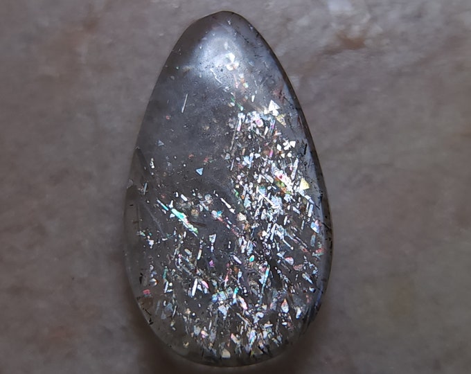Australian Rainbow Lattice Sunstone Cabochon 18 X 10mm A4174 - Etsy
