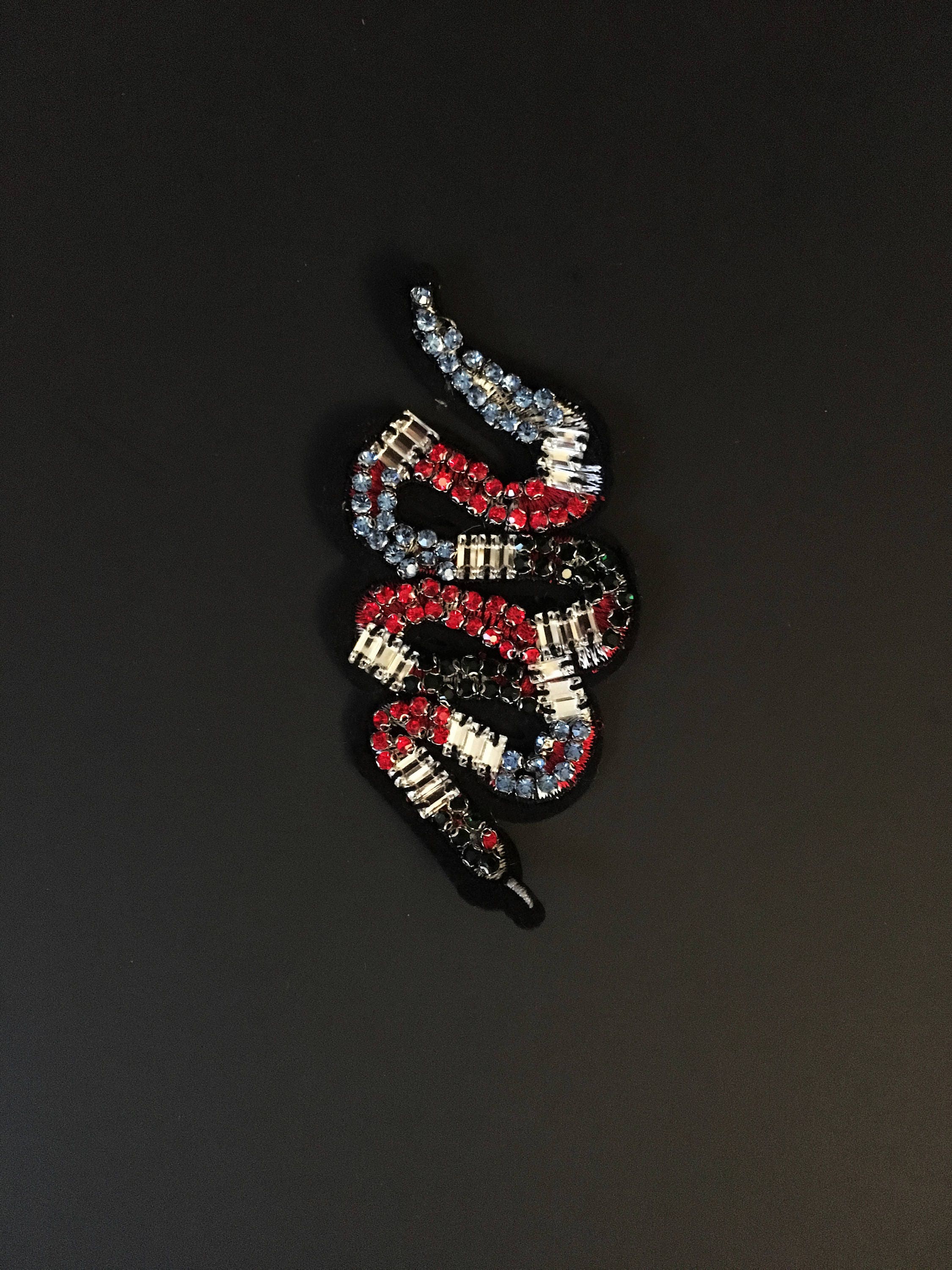 Iron on Patch-Snake Embroidery Patch-Applique patch-Snake | Etsy