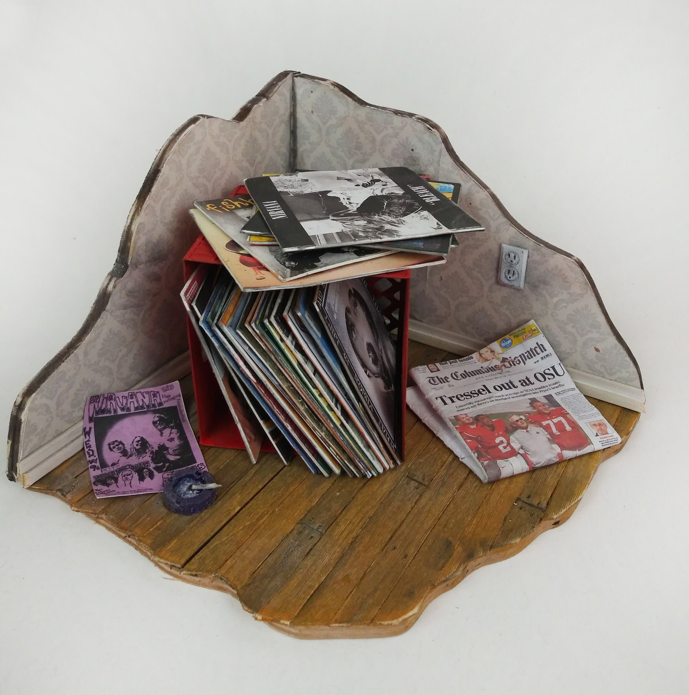 Record Collection Miniature Music Memorabilia Miniature - Etsy