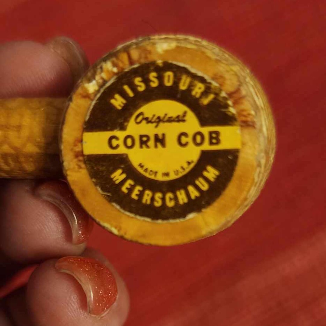 Vintage Missouri Meerschaum Corn Cob Pipe - Etsy