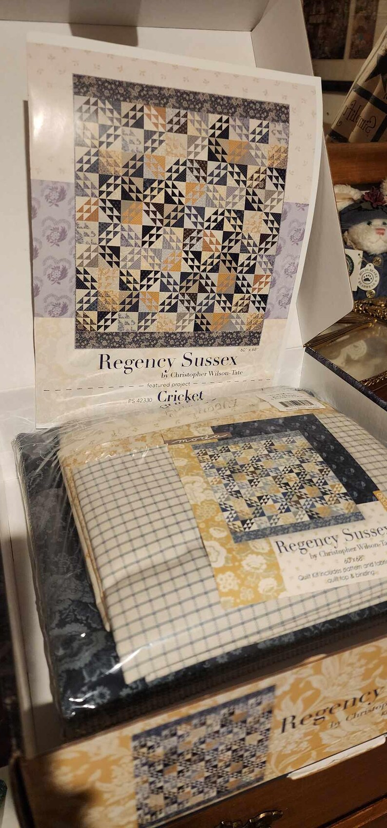 Regency Sussex- Cricket Quilt Kit by Christopher Wilson-tate for Moda ...