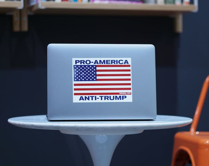Drumpf.wtf pro America, Anti-trump Patriotic USA Flag 4.5 X 6 Vinyl ...