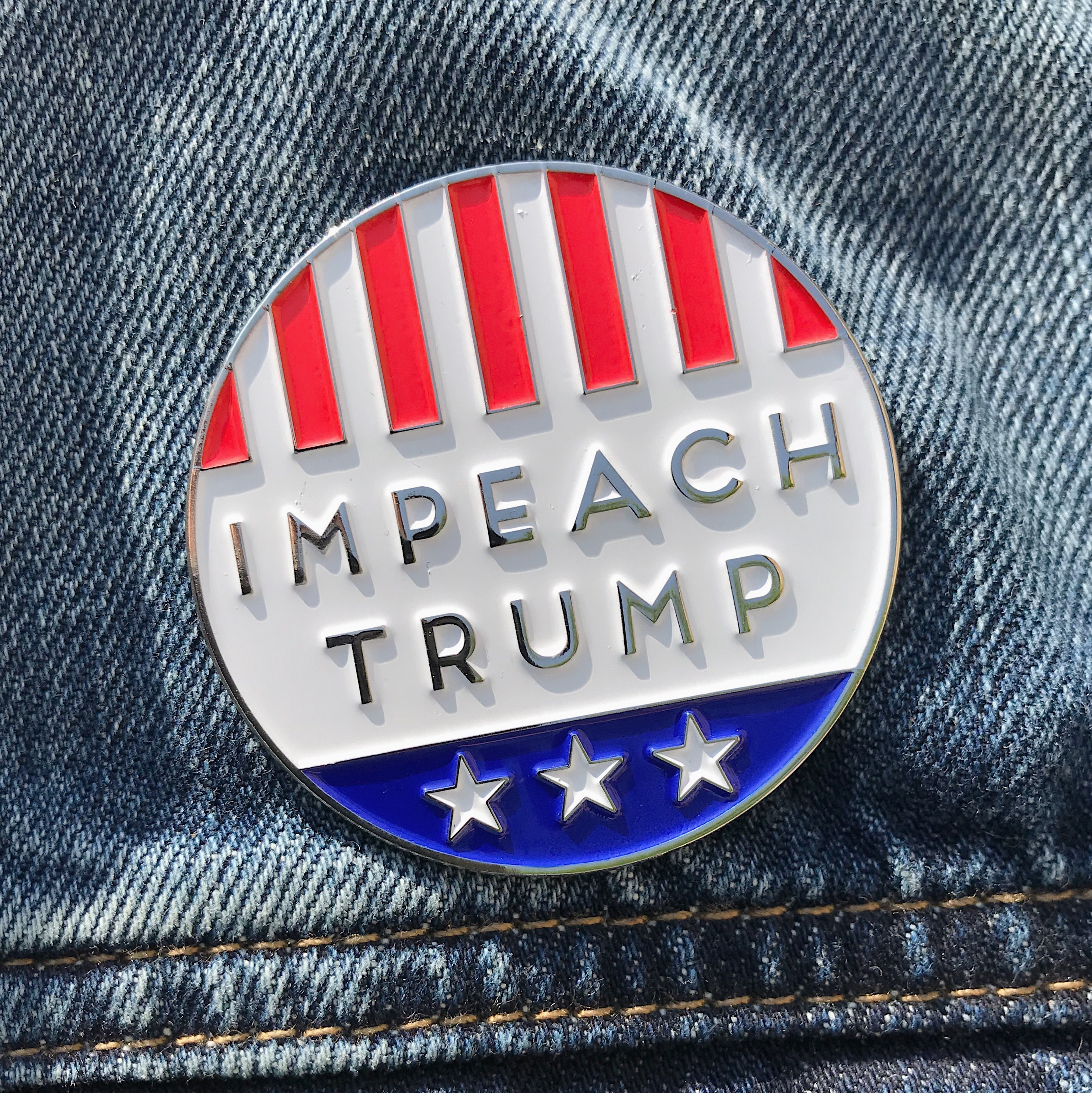Drumpf.wtf "impeach Trump" Anti-trump, Pro-america Political Button ...