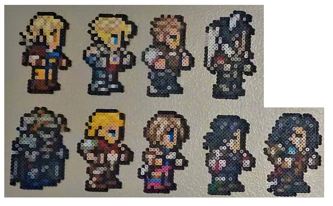 Final Fantasy Pixel Sprites FFVIII FFXII - Etsy