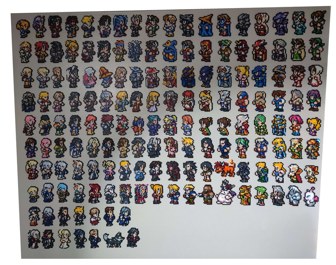Final Fantasy Pixel Sprites FFVIII FFXII - Etsy