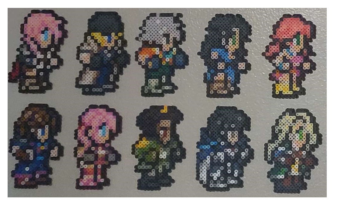 Final Fantasy Pixel Sprites FFXIII FFXVI - Etsy