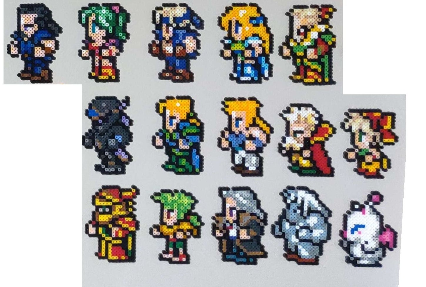Final Fantasy Pixel Sprites FFV, FFVI and FFVII - Etsy