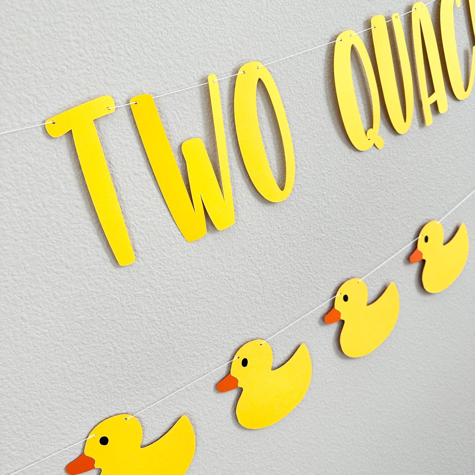 Get Two Quackin, Duck Themed 2nd Birthday Decorations, Duck 2nd ...