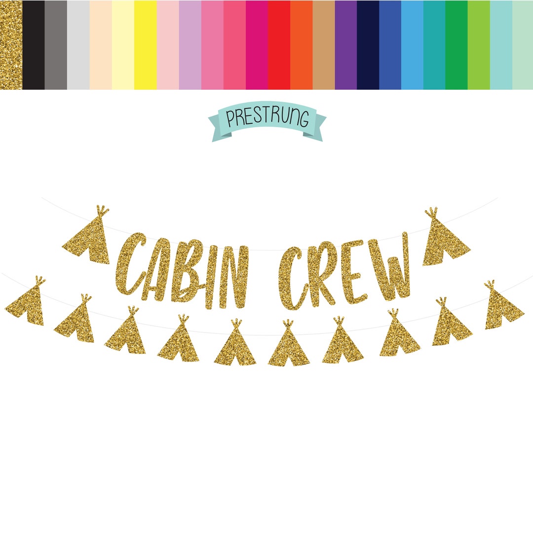 Cabin Crew, Cabin Crew Banner, Camp Bachelorette, Cabin Bachelorette ...