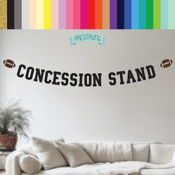 Concession Stand Sign - Etsy