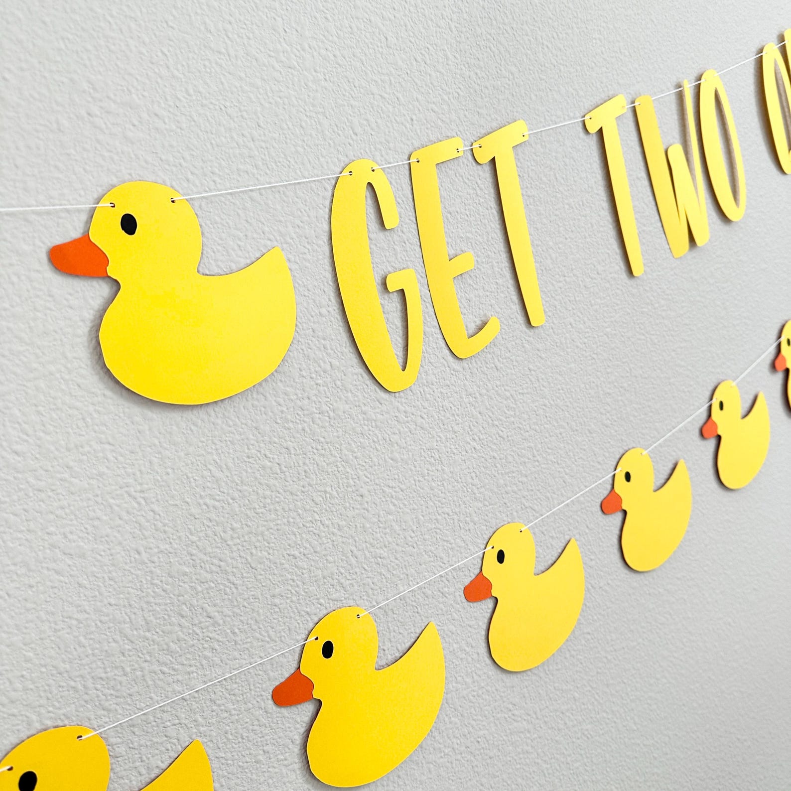 Get Two Quackin, Duck Themed 2nd Birthday Decorations, Duck 2nd ...